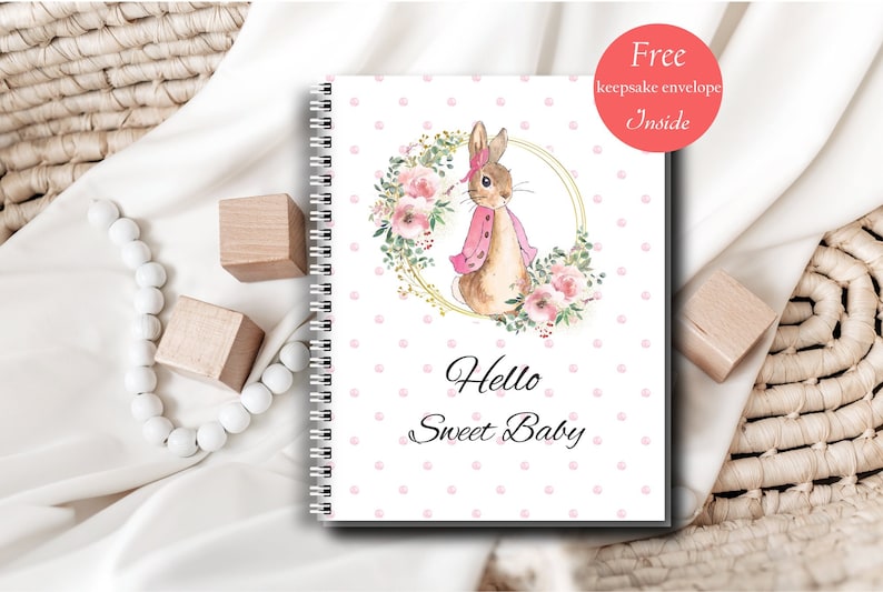Peter Rabbit Baby Girl Book Peter Rabbit Nursery Gender - Etsy