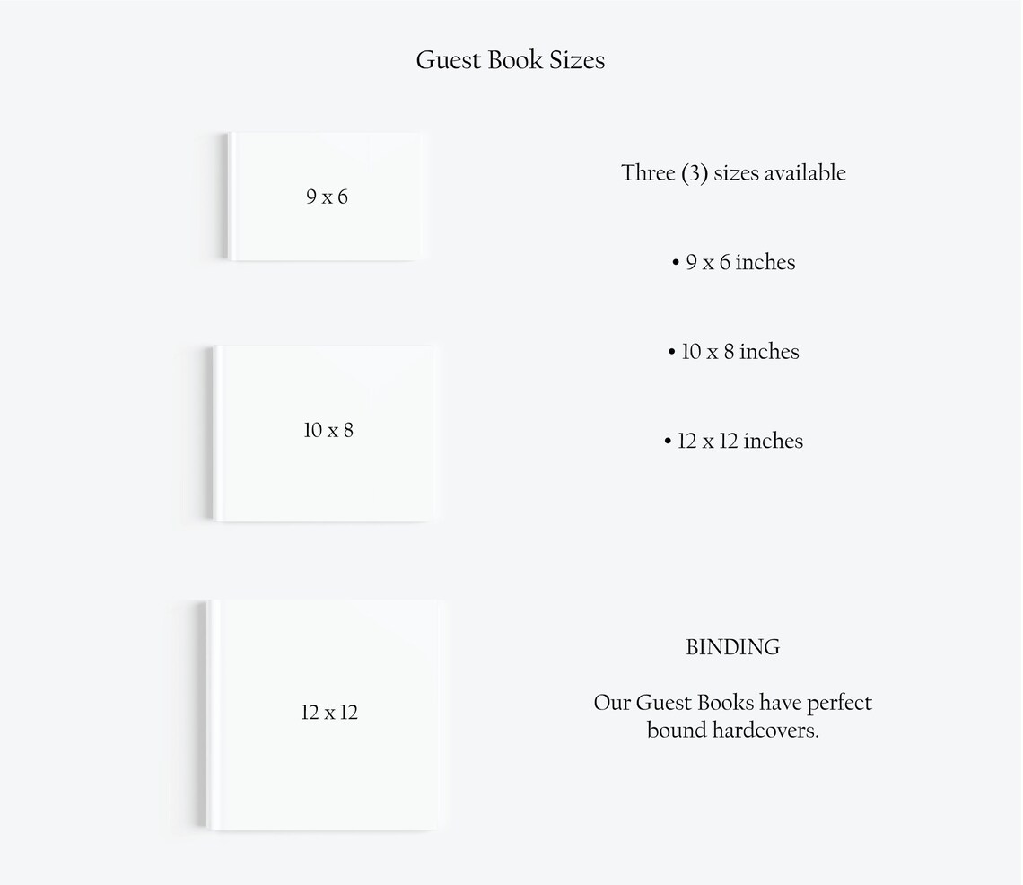 Personalized Wedding Guest Book Real Foil Formal Book - Etsy