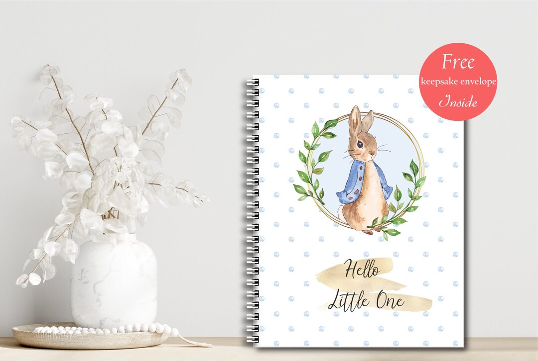 Peter Rabbit Baby Boy Book Baby Journal Milestone Journal - Etsy