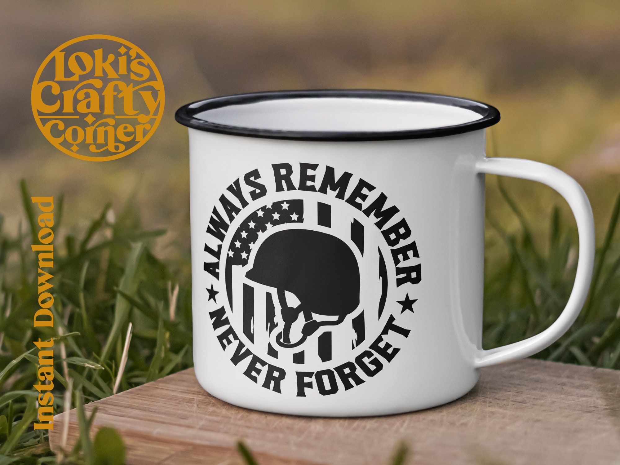 Always Remember Never Forget Svg Memorial Day Svg | Etsy