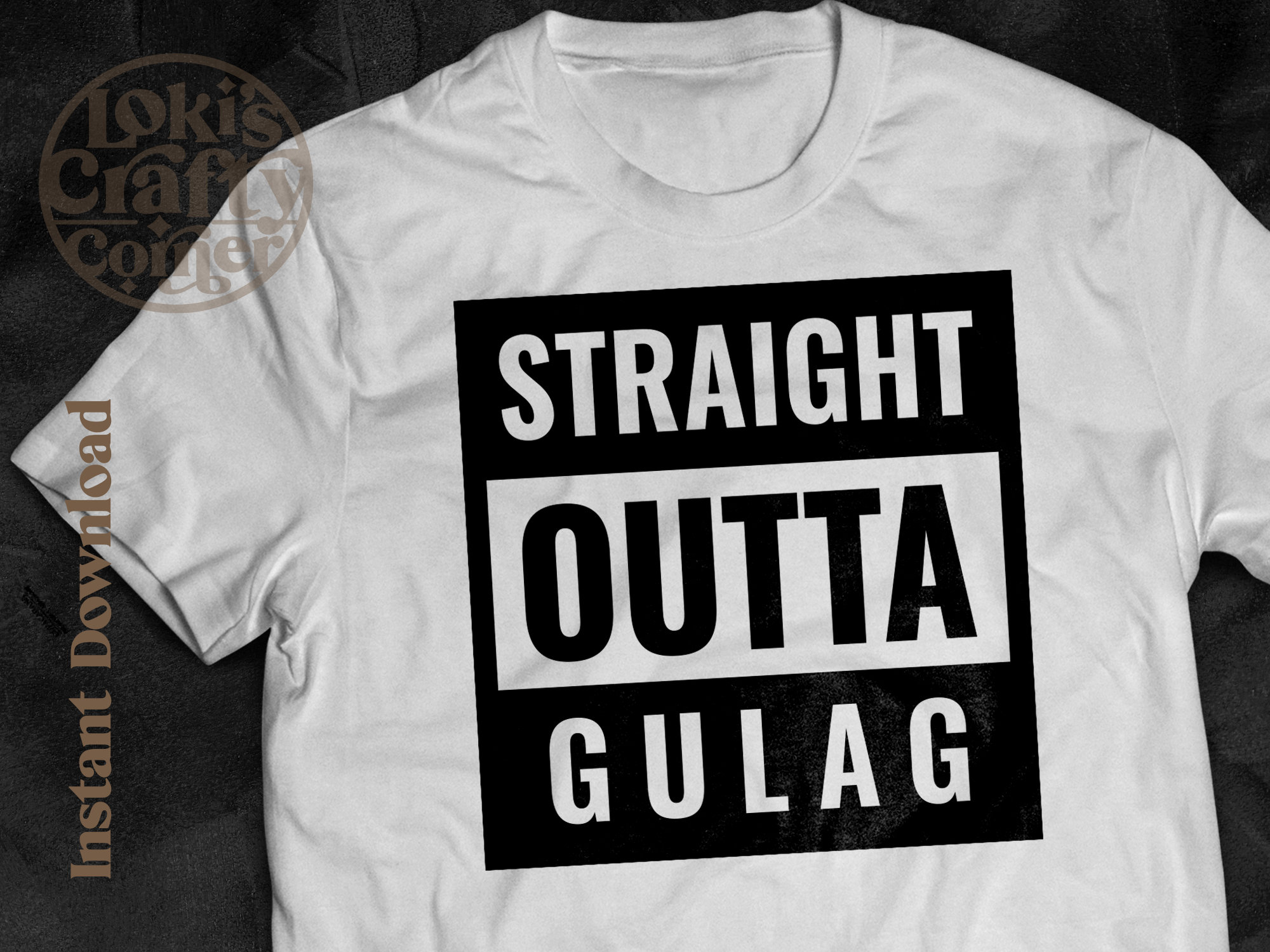 Straight Outta Gulag Svg Gulag Svg Gamer T-shirt Video - Etsy