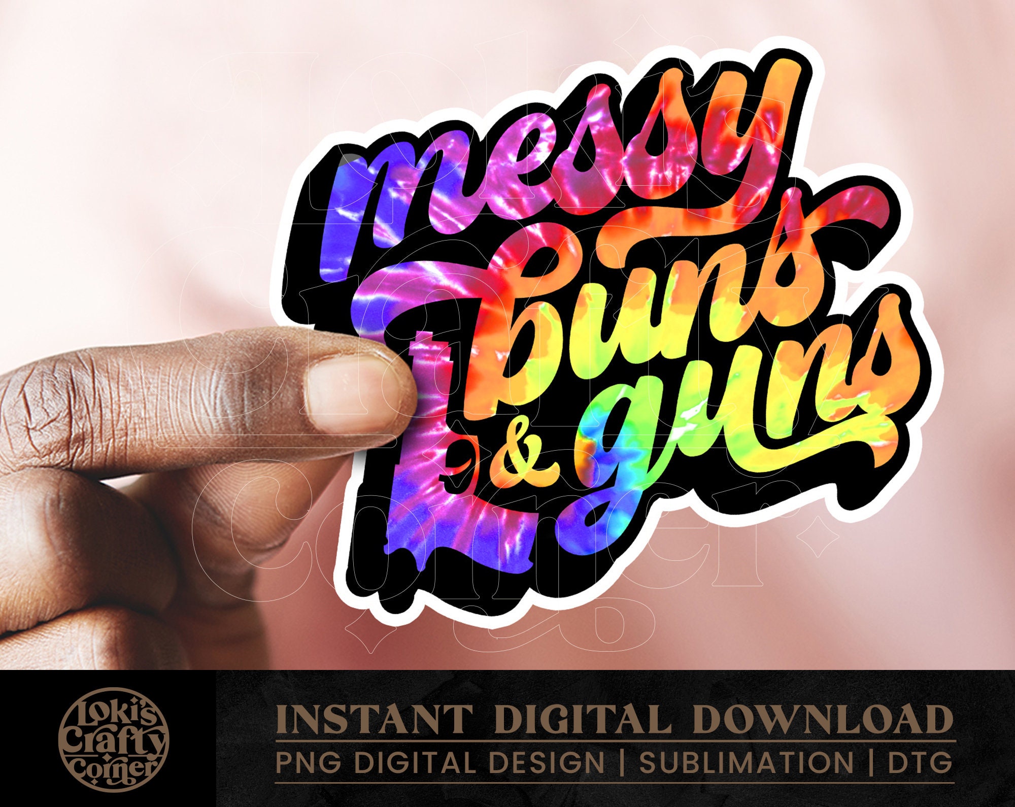 Messy Buns and Guns Png Mom and Guns Png Gun Png Messy - Etsy