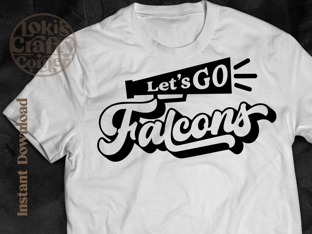 Falcons Svg | School Spirit Retro Design Svg | Falcons Pride Png ...