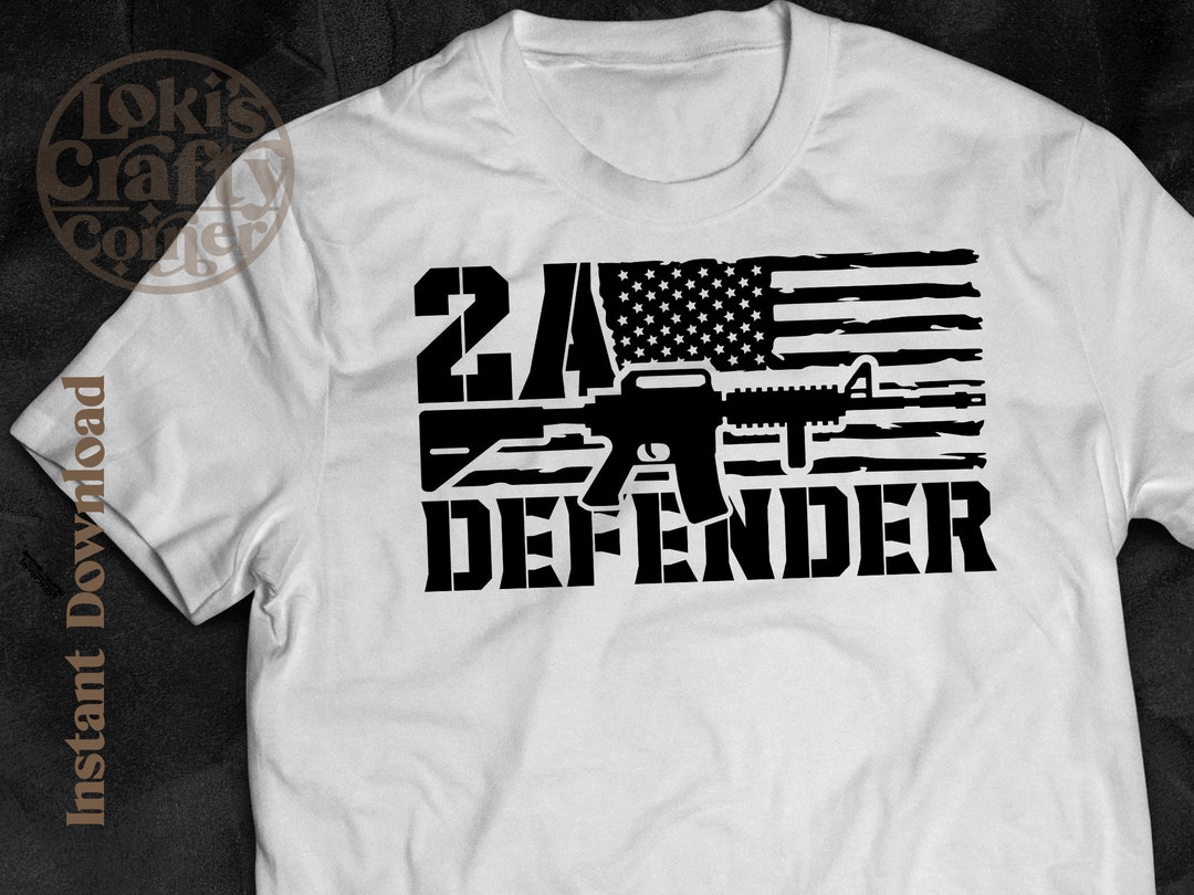 2A Defender Second Amendment Svg Sublimation Patriotic Print Design ...