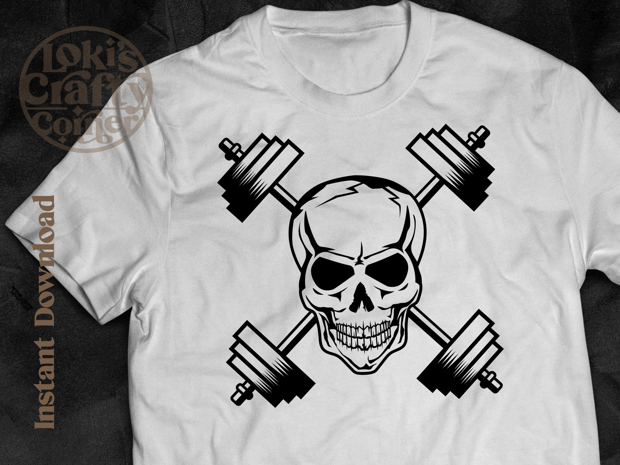 Skull Skeleton Barbell Svg Fitness Svg Bodybuilding Svg - Etsy