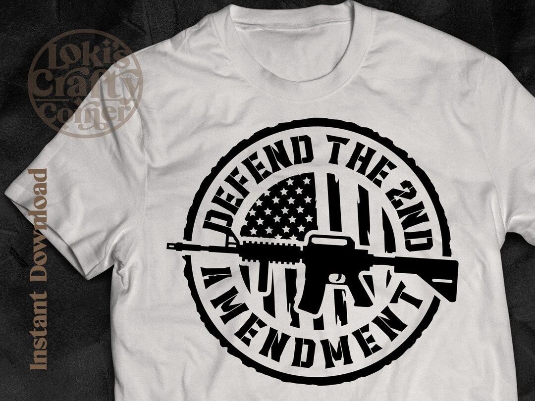 Defend Second Amendment Svg Png Sublimation Patriotic Print Design ...