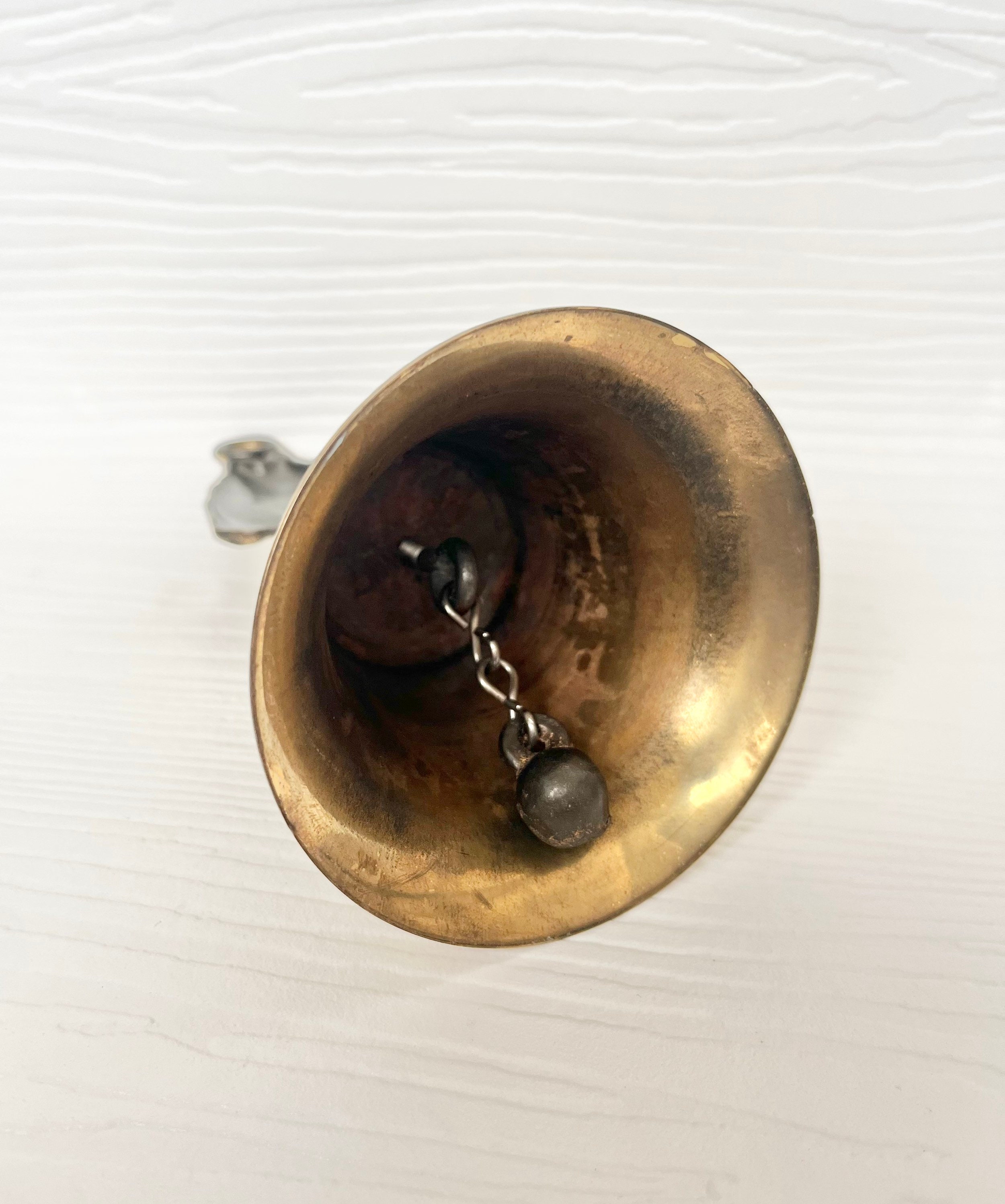 Vintage Brass Horse Bell Vintage Home Decor Vintage Bells Brass Accent ...