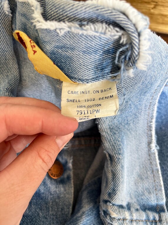 Vintage Rustler 1980s Jean Jacket - Retro Clothing - … - Gem