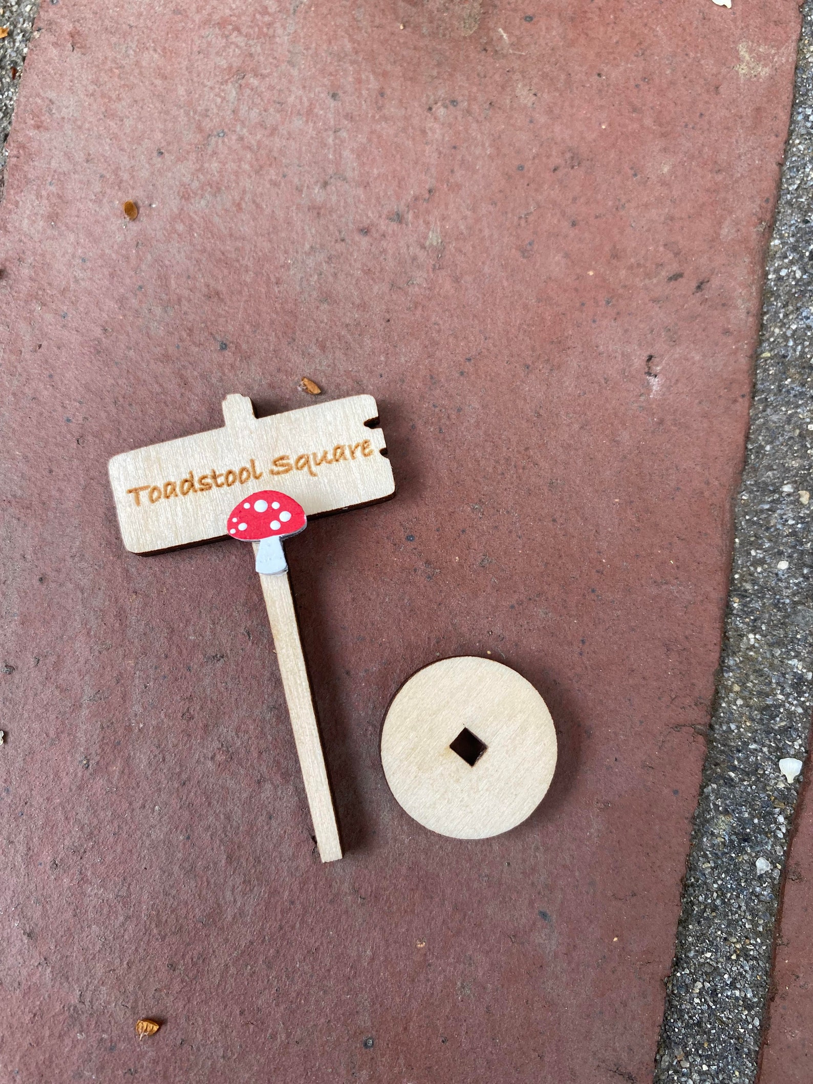 Enchanting Miniature Garden Sign Set of 4 Gnome Garden Signs - Etsy