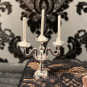 Miniature Candelabra; Mini Candle Holder - Etsy
