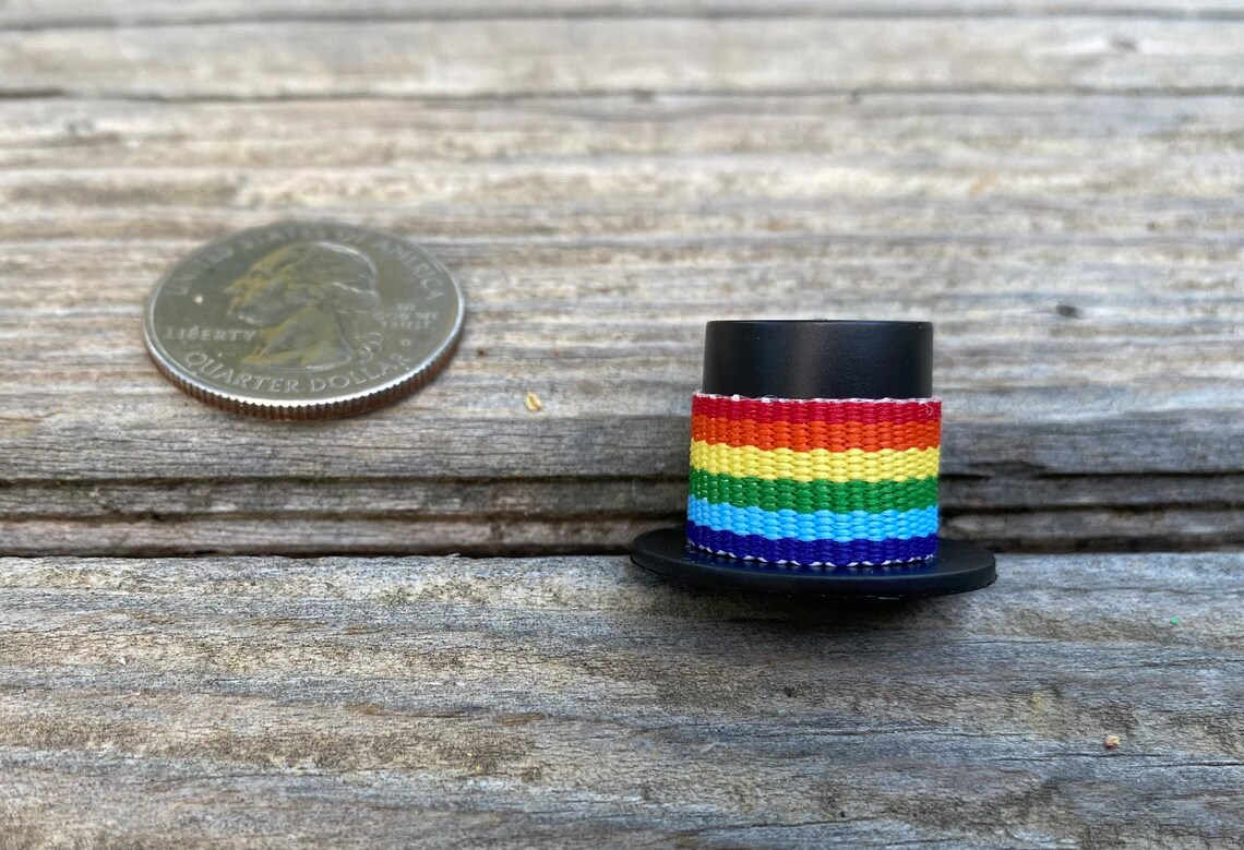 Mini PRIDE Rainbow Hat, Miniature Pride Hat, Pride Hat, Miniature Pride ...