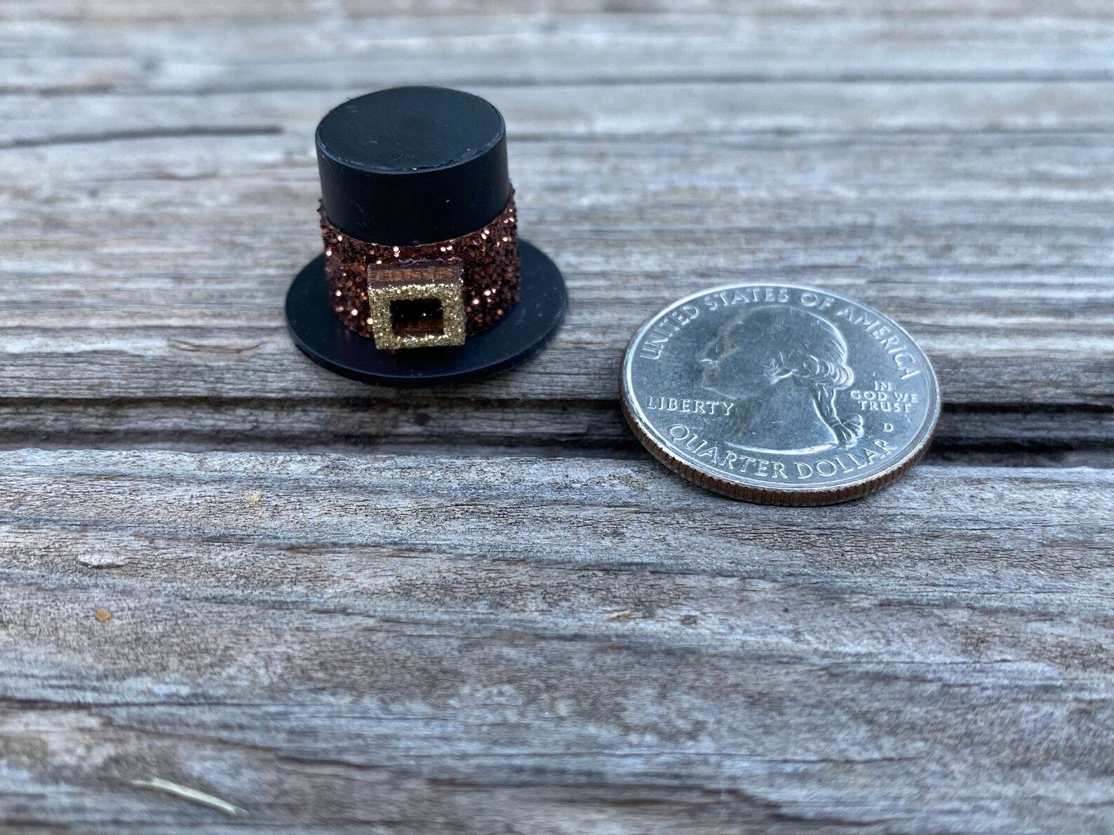 Mini Thanksgiving Hat, Miniature Pilgrim Hat, Mini Holiday Hat, Mini ...