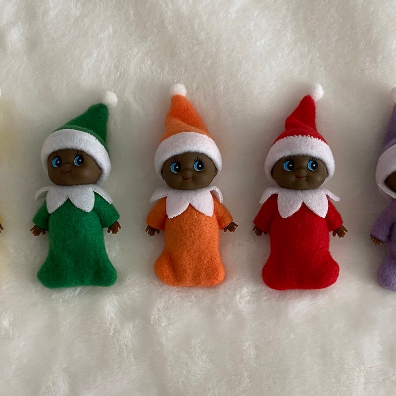 Black Elf on the Shelf - Etsy