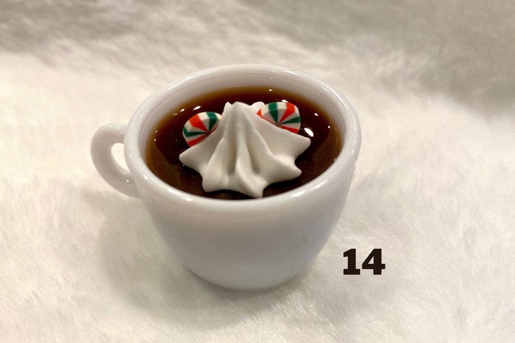 Miniature Hot Chocolate Miniature Hot Cocoa Elf Prop Elf - Etsy
