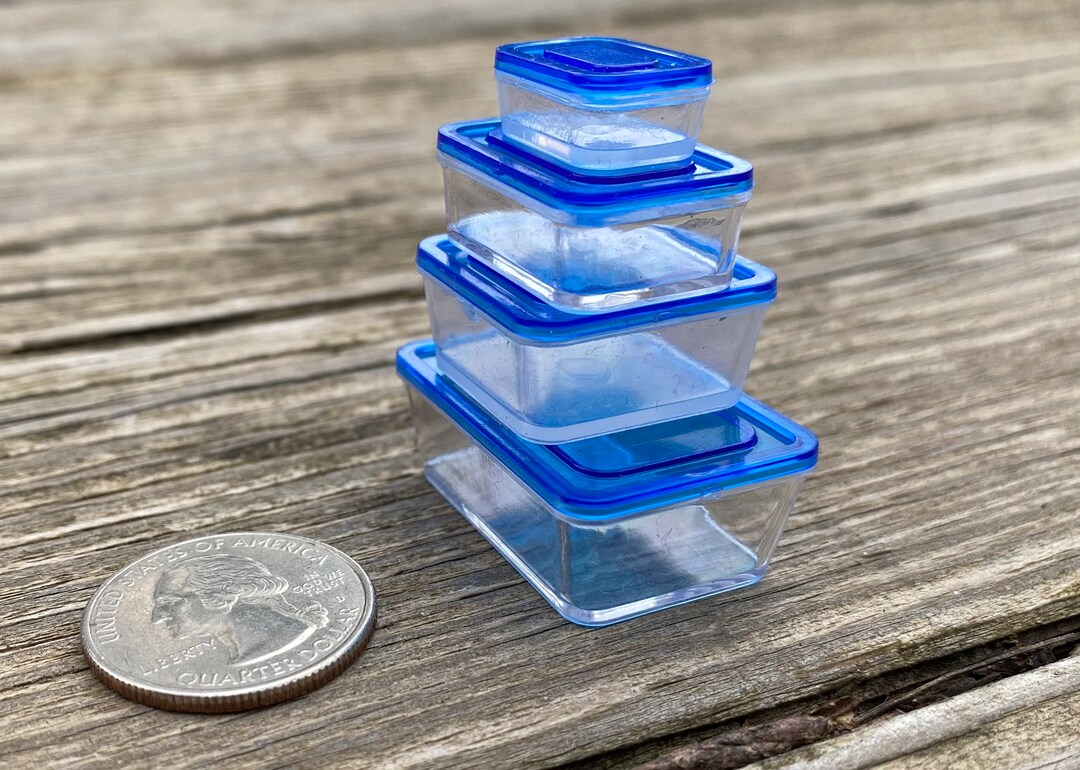 Miniature Storage Containers; Dollhouse Storage - Etsy
