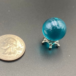 Miniature Crystal Ball; Dollhouse Crystal Ball - Etsy