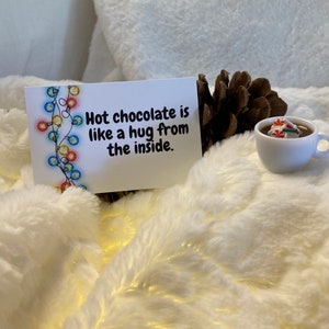 Elf Miniature Hot Chocolate Kit; Miniature Hot Cocoa; Elf Prop; Elf ...