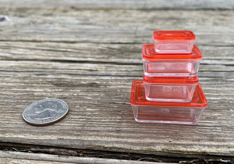 Miniature Storage Containers; Dollhouse Storage - Etsy