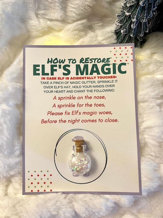 Elf Magic Dust Elf Magic Restoration Elf Prop Elf - Etsy
