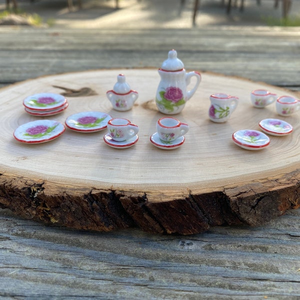 Ceramic Tea Set - Etsy