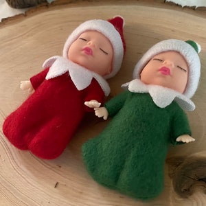 Elf Baby Twins, Sleeping Elf Baby, Twin Elf Babies - Etsy