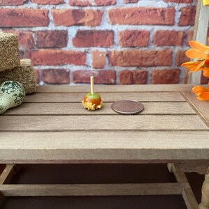 Miniature Carmel Apple, Mini Carmel Apple, Fall Apple - Etsy