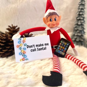 Elf Cell Phone Kit, Single Scene, Elf Prop, Elf Accessories, Elf Game ...