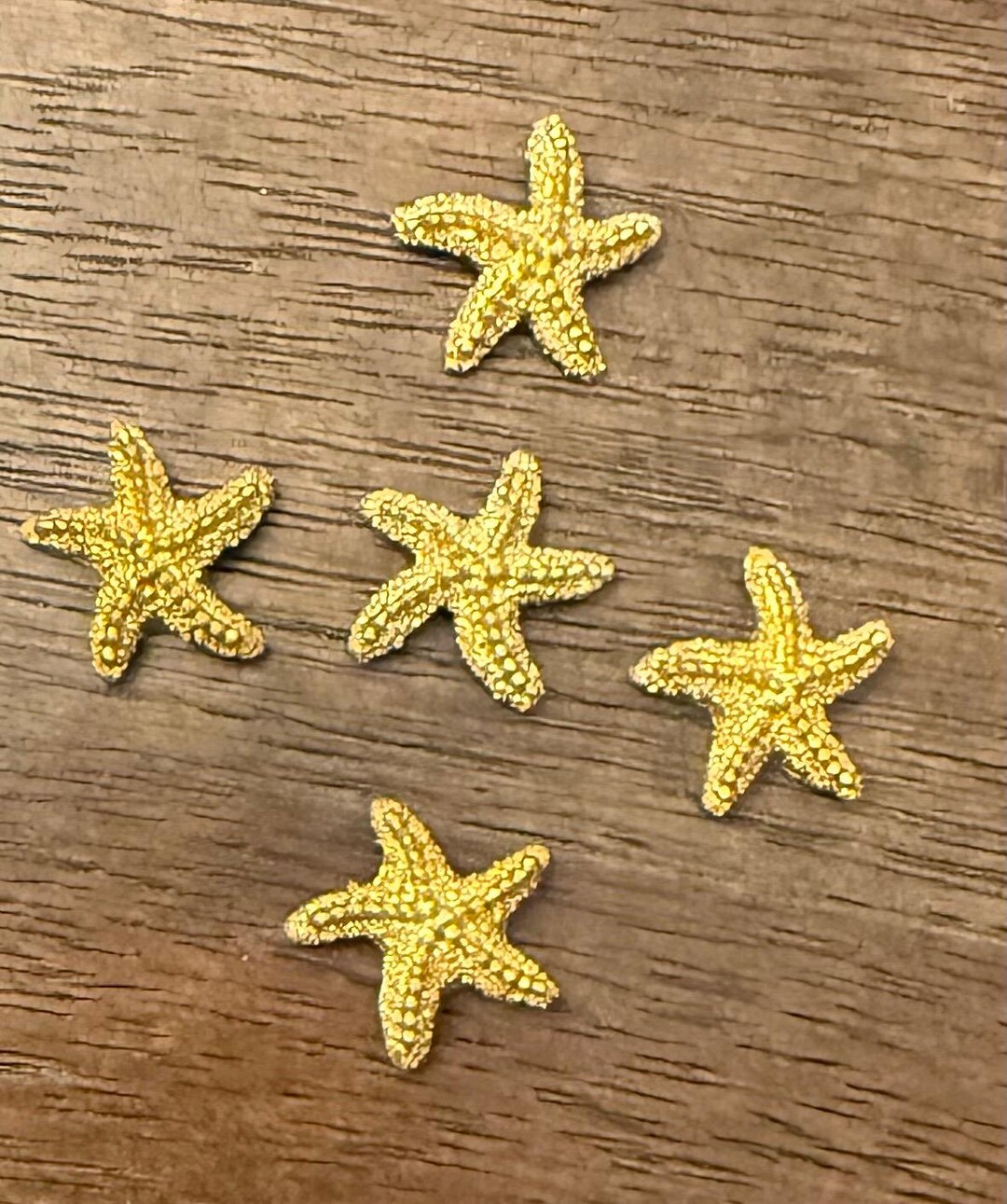 Minature Gold Starfish, Mini Starfish - Etsy