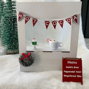 Elf Hot Cocoa Stand, Hot Chocolate Stand, Elf Cocoa, Elf Prop, Elf ...