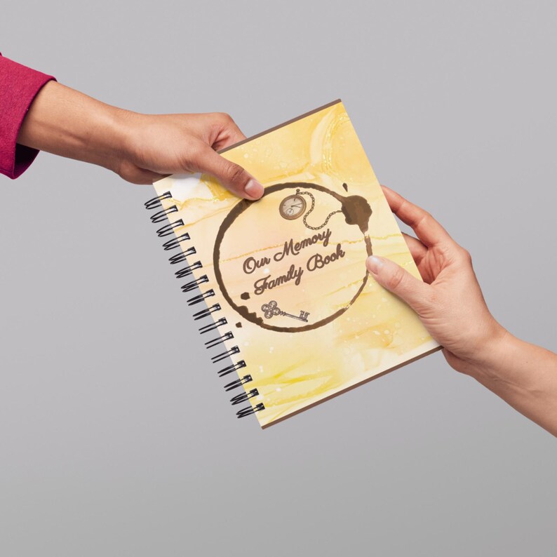 Our Family Memory Book Printable Family Journal Family Keepsake Book ...