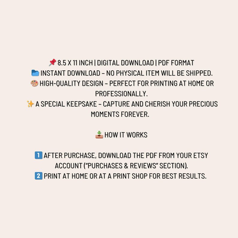 Our Family Memory Book Printable Family Journal Family Keepsake Book ...