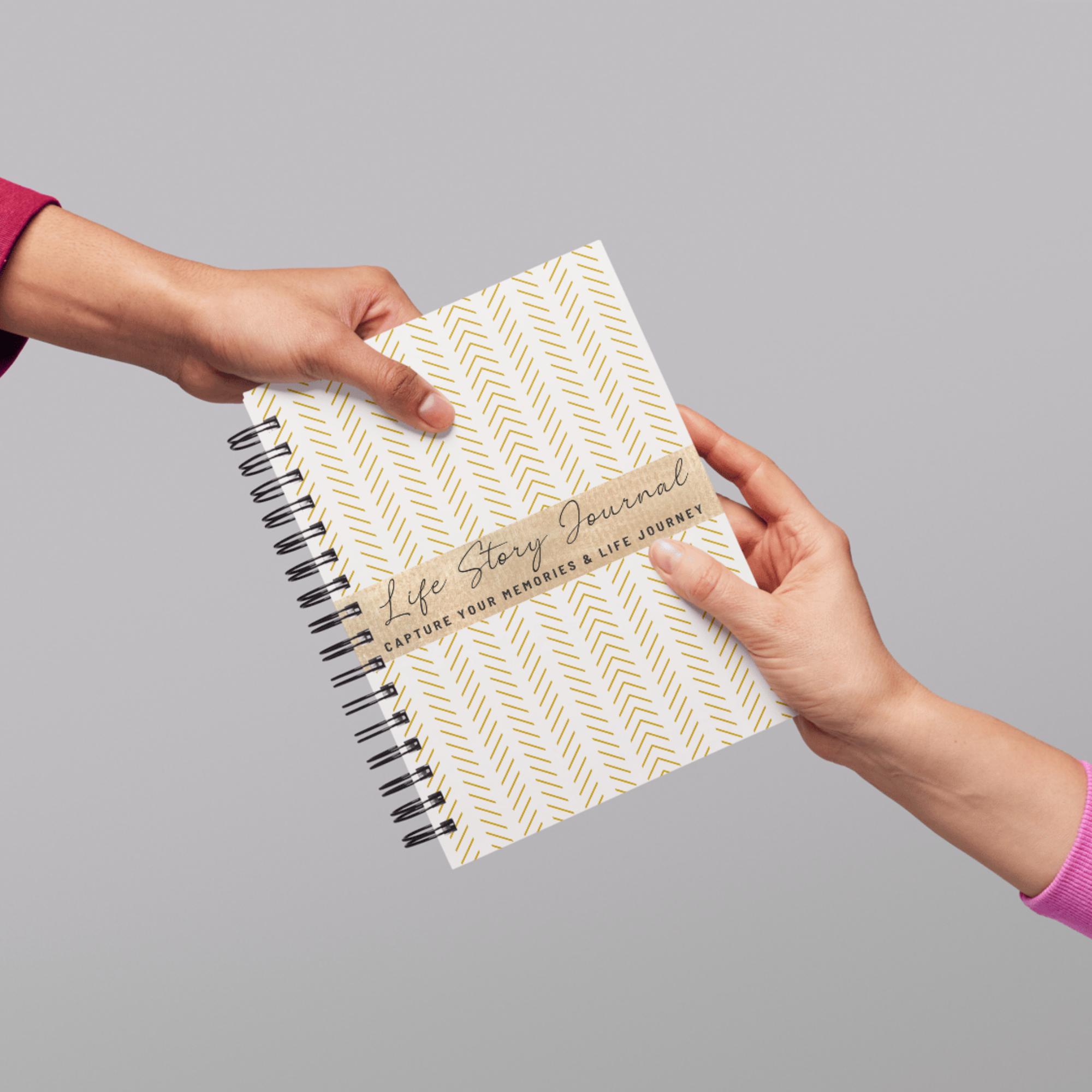 My Life Story Journal, Printable Memory Journal, Legacy-building Diary ...