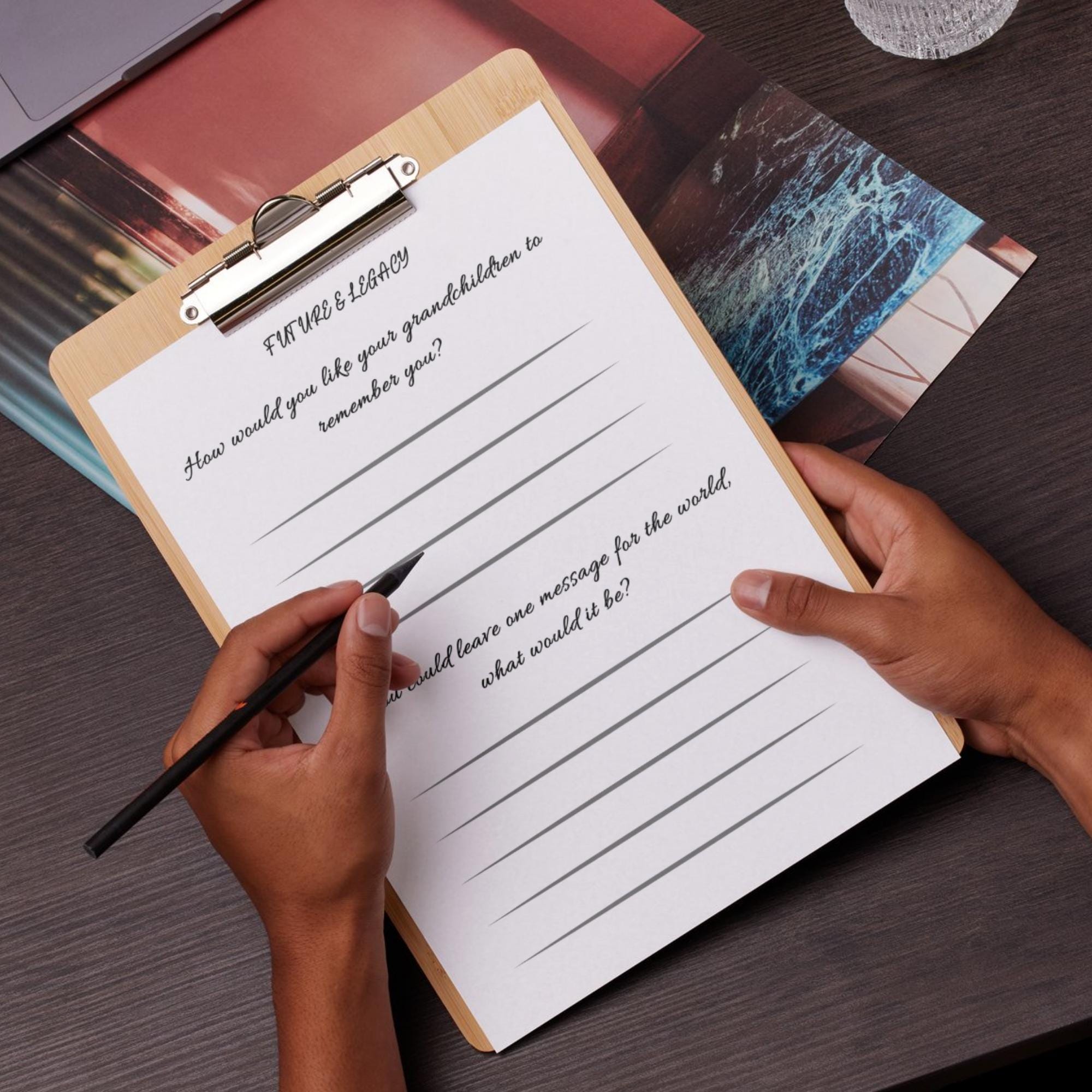 My Life Story Journal, Printable Memory Journal, Legacy-building Diary ...