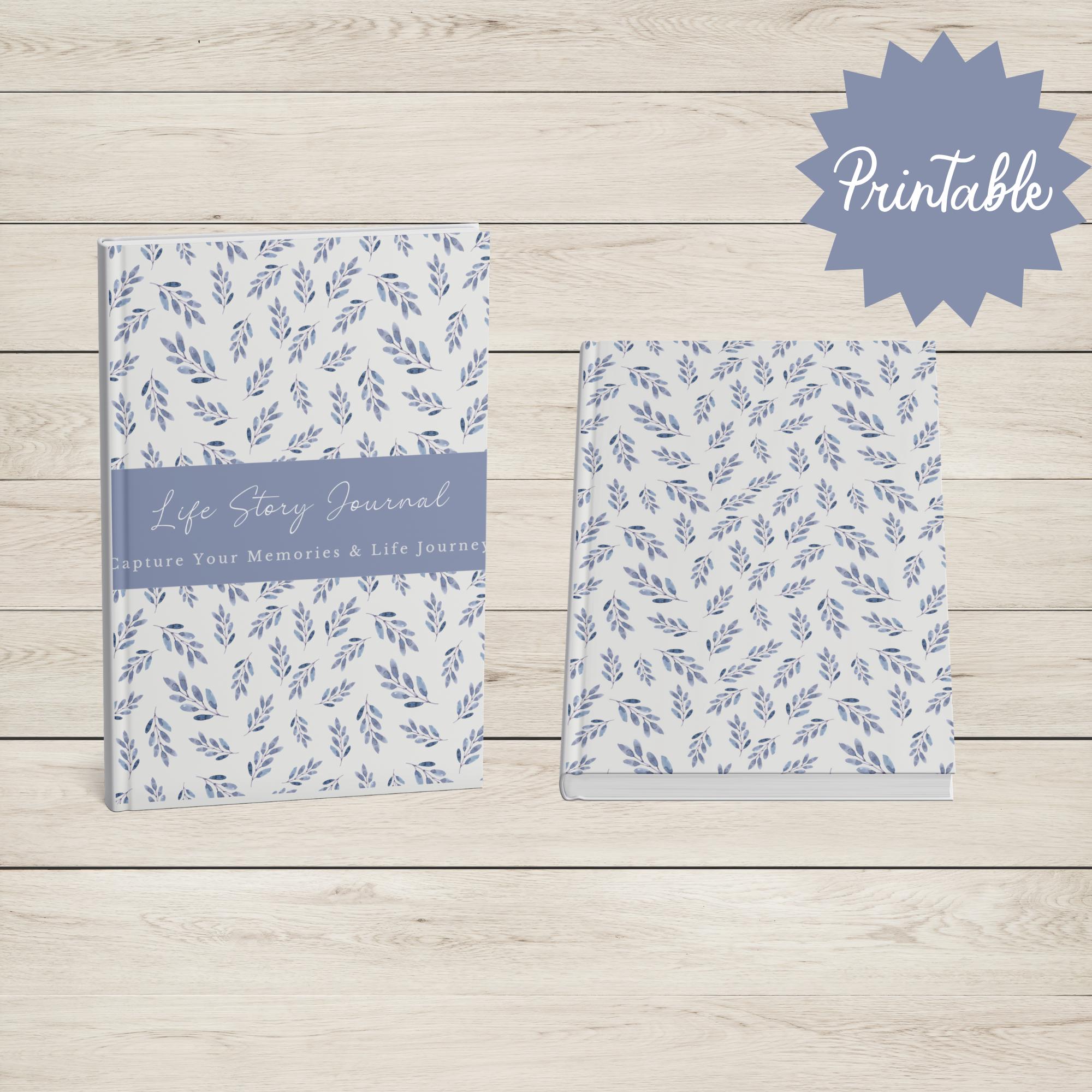 My Life Story Journal, Printable Memory Journal, Legacy-building Diary ...