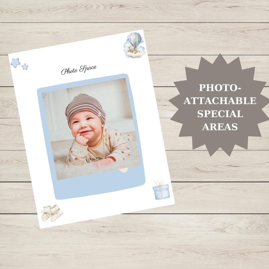 Baby's First Year Journal, Milestone Book, Nursery Log Book, Baby Boy ...