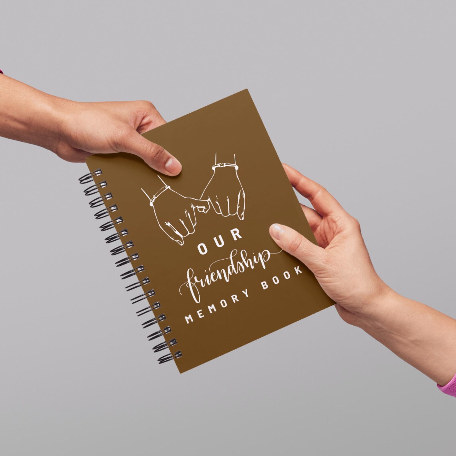 Friendship Memory Book, Best Friend Journal, Personalized Friendship ...