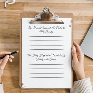 Our Family Memory Book Printable Family Journal Family Keepsake Book ...