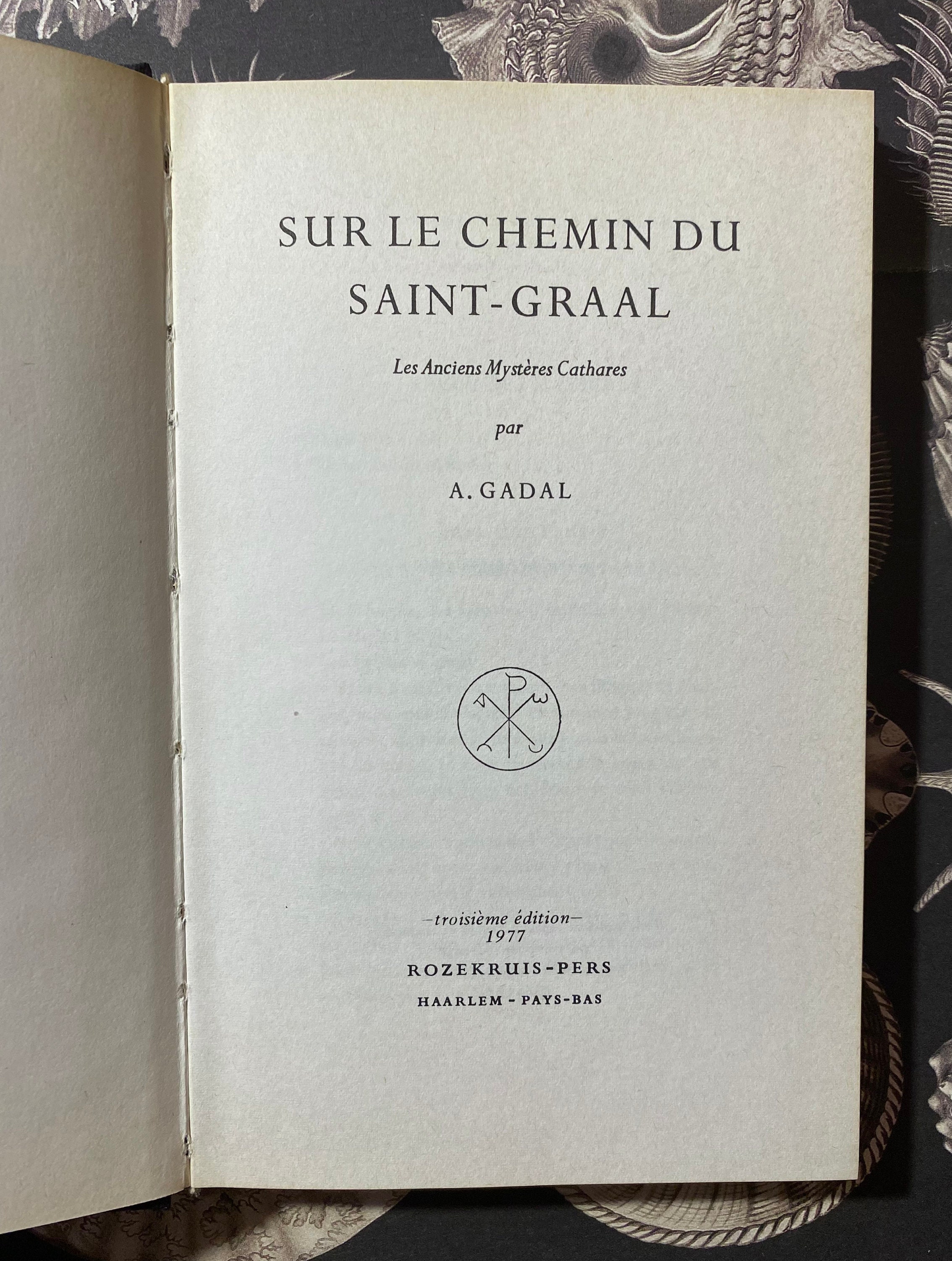 On the Path to the Holy Grail, Antonin Gadal, 1977 - Etsy