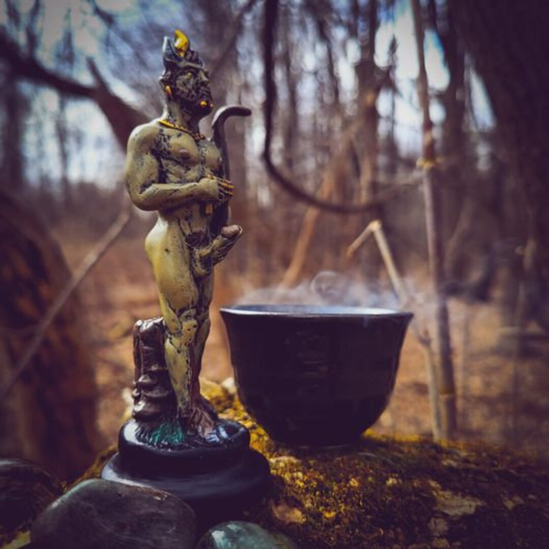 Pan Statue Agalma 4 Inch - Etsy