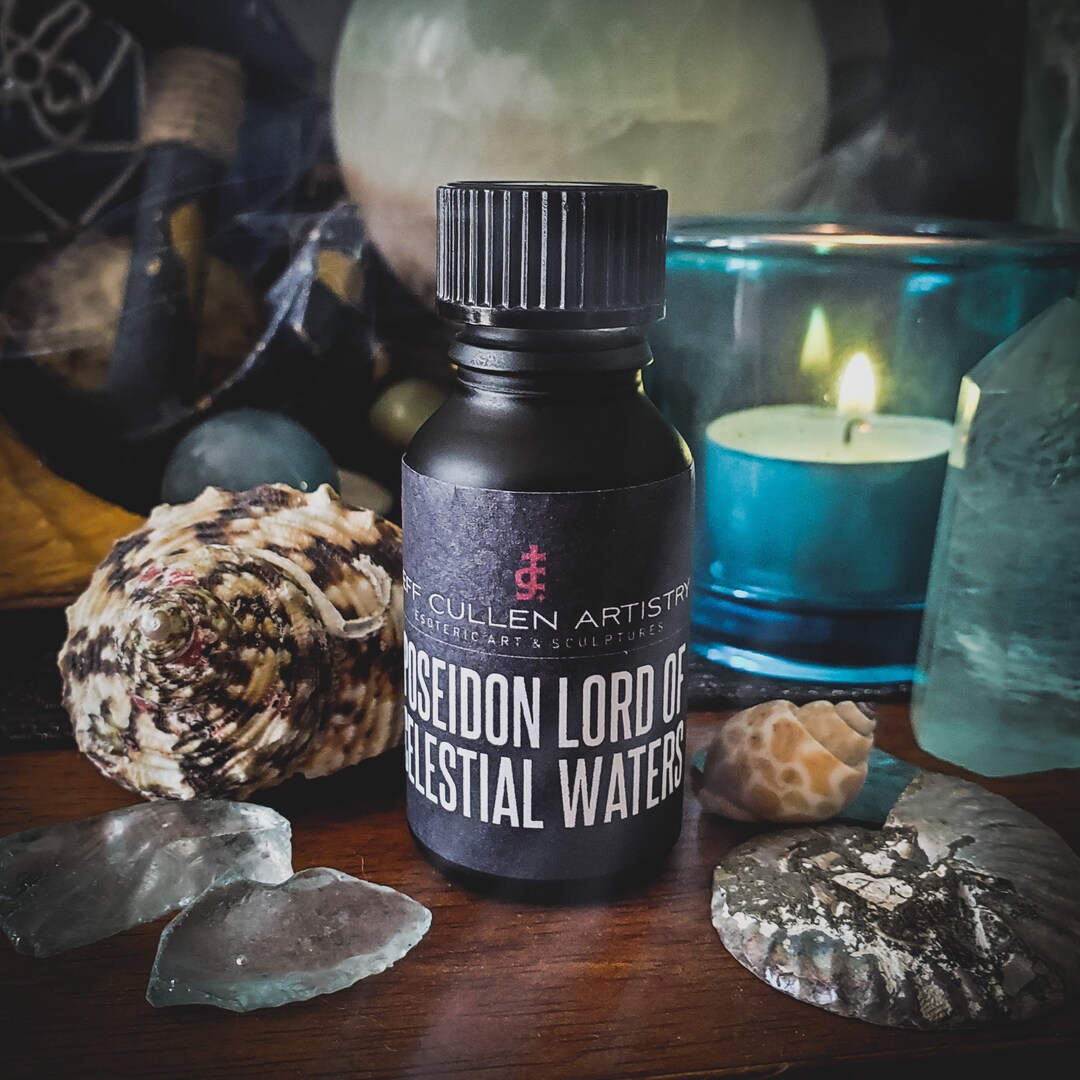 Poseidon, Lord of Celestial Waters Oil - Etsy