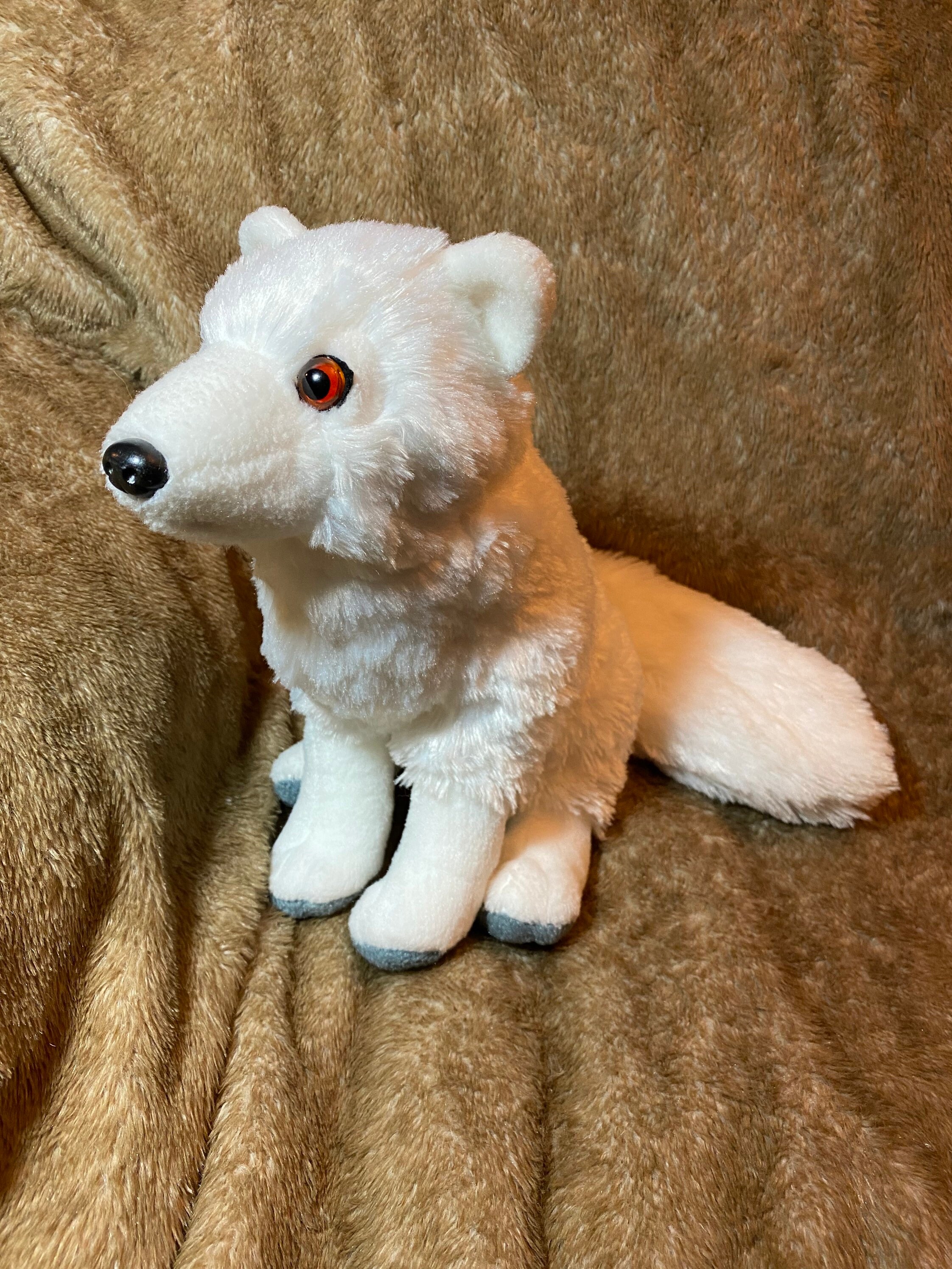 White Fox Stuffed Animal
