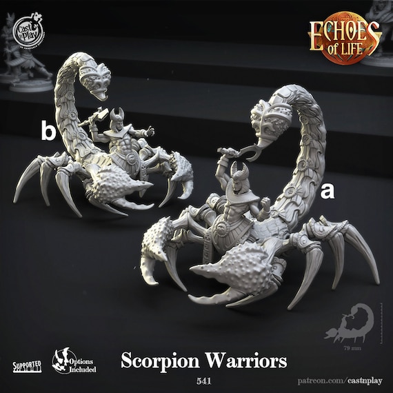 Half Human Half Scorpion