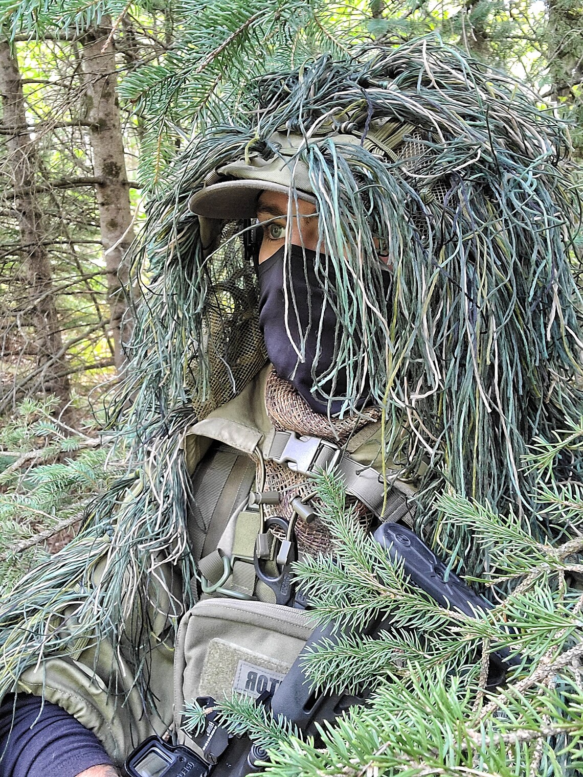 Custom Cobra Style Sniper Ghillie Hood - Etsy