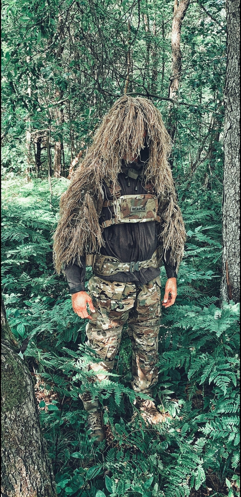 Custom Cobra Style Sniper Ghillie Hood - Etsy