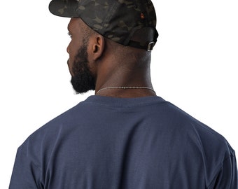 Multicam Tactical Patch Hat - Etsy