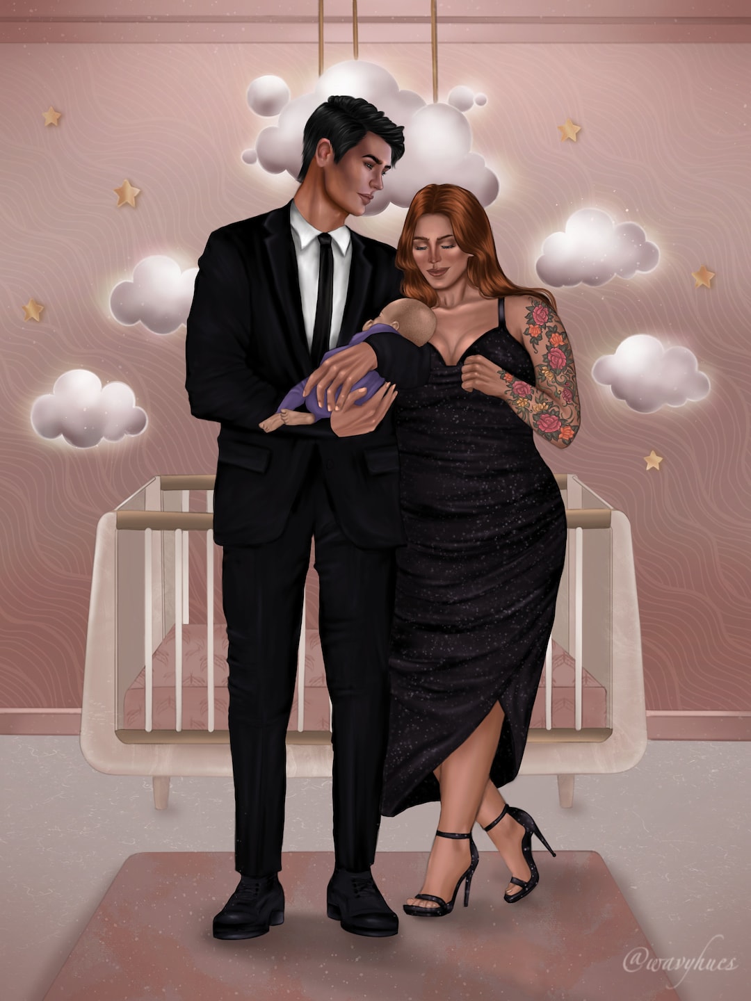 P.S. You're Intolerable Character Art - Etsy