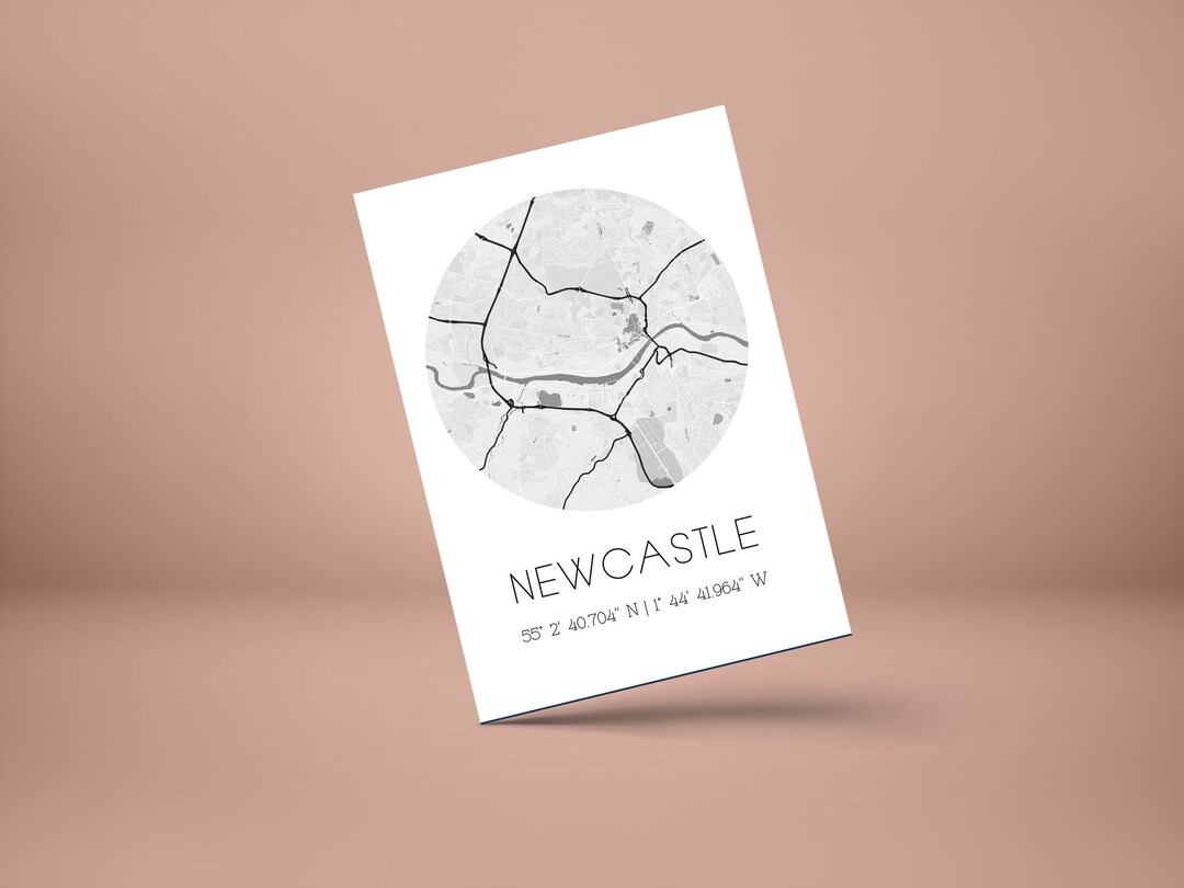 Personalised Map Location Print - Etsy