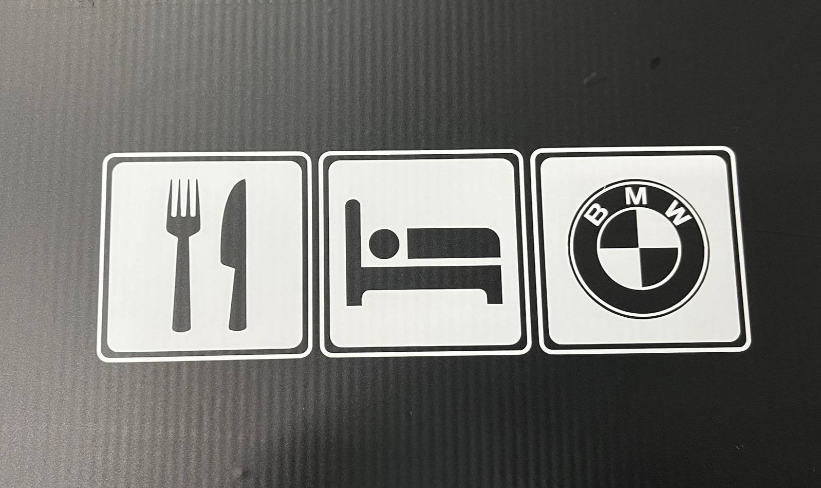 Eat Sleep BMW Car Sticker Decal - Etsy