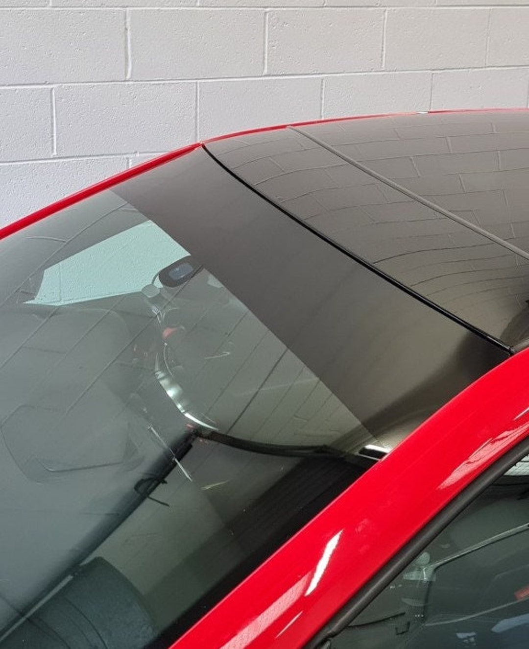 Sun Strip Gloss Black Premium Sunstrip 185mm Depth X 1450mm Width - Etsy UK