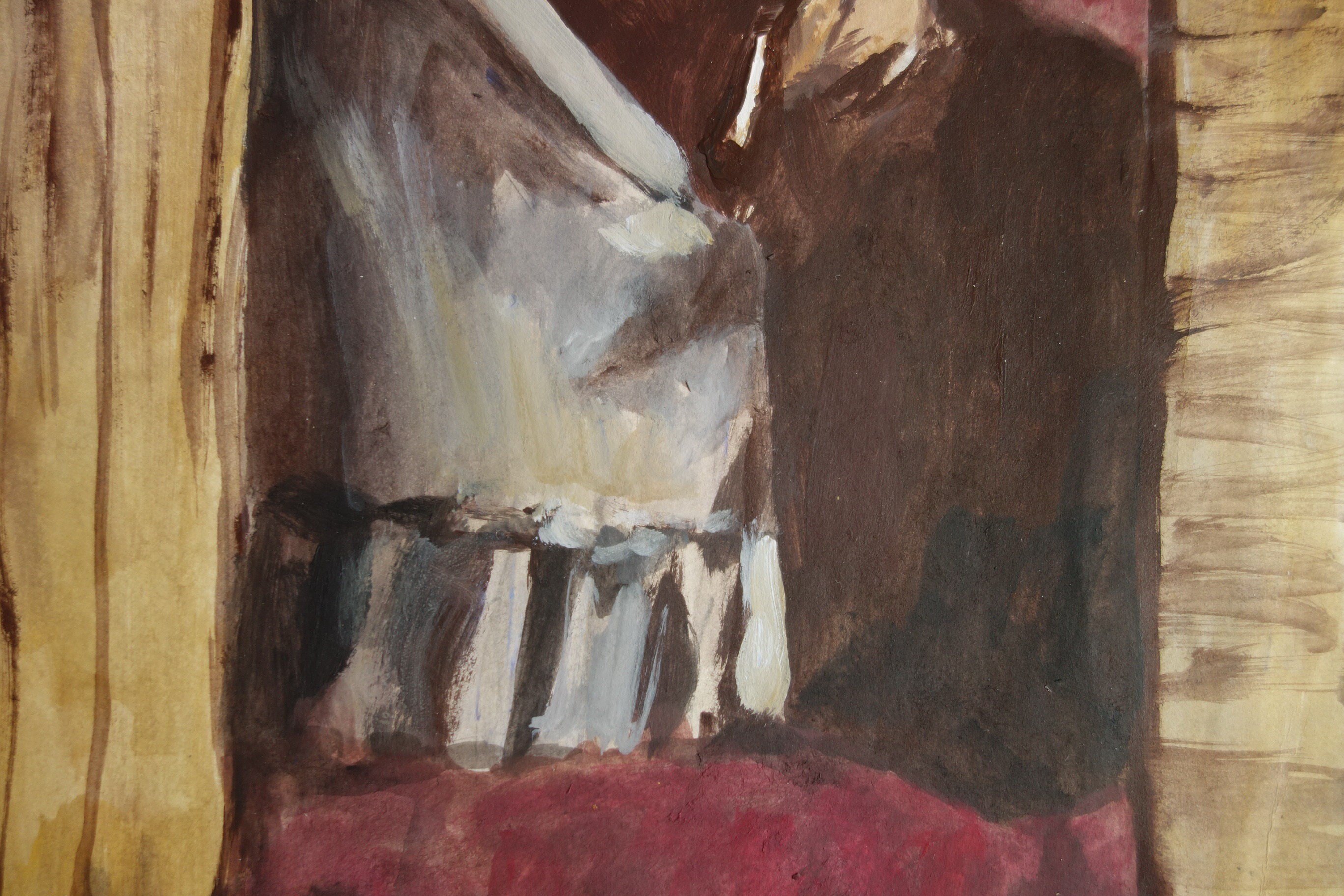 Early Impressionism Portrait - Painting (collector / Gallery Stamped on ...